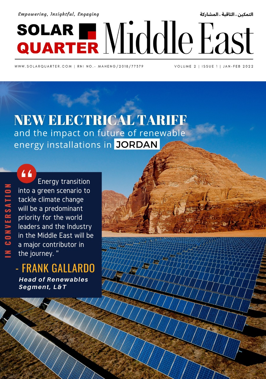 SolarQuarter Middle East Jan-Feb 2022 Issue - SolarQuarter