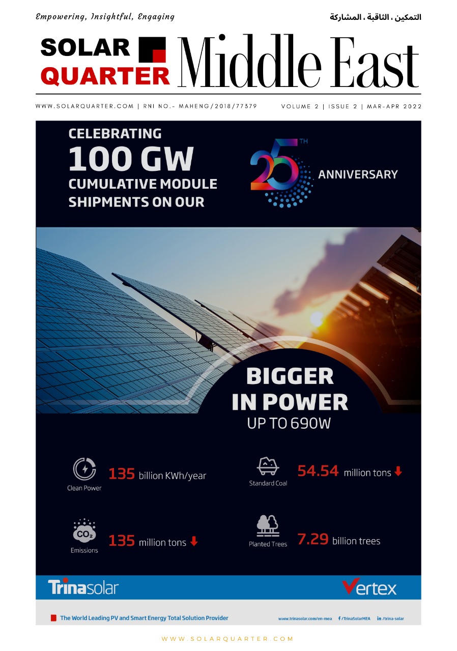 SolarQuarter Middle East Mar-Apr 2022 Issue - SolarQuarter