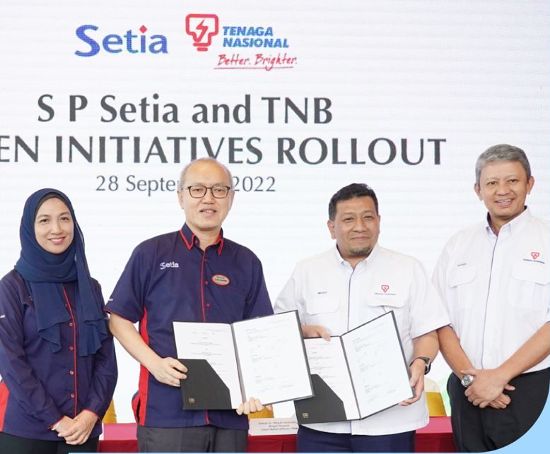 TNB Collaborate With S P Setia; Installs Solar Panels At S P Setia's ...