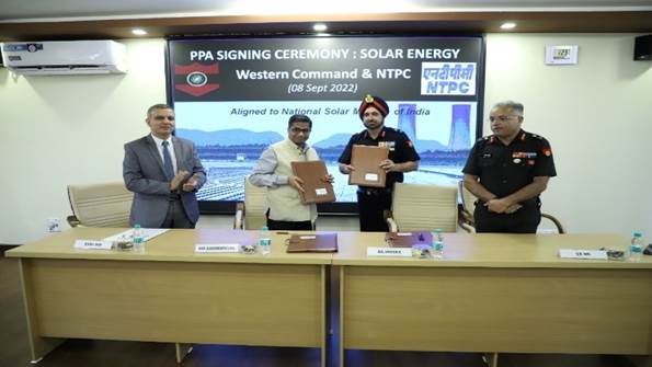 NTPC to Supply Renewable Energy Power to Military Engineering Services ...