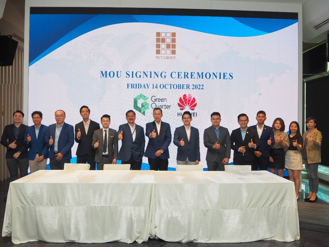 NCT Group of Companies Signs Agreement With Huawei Technologies And ...