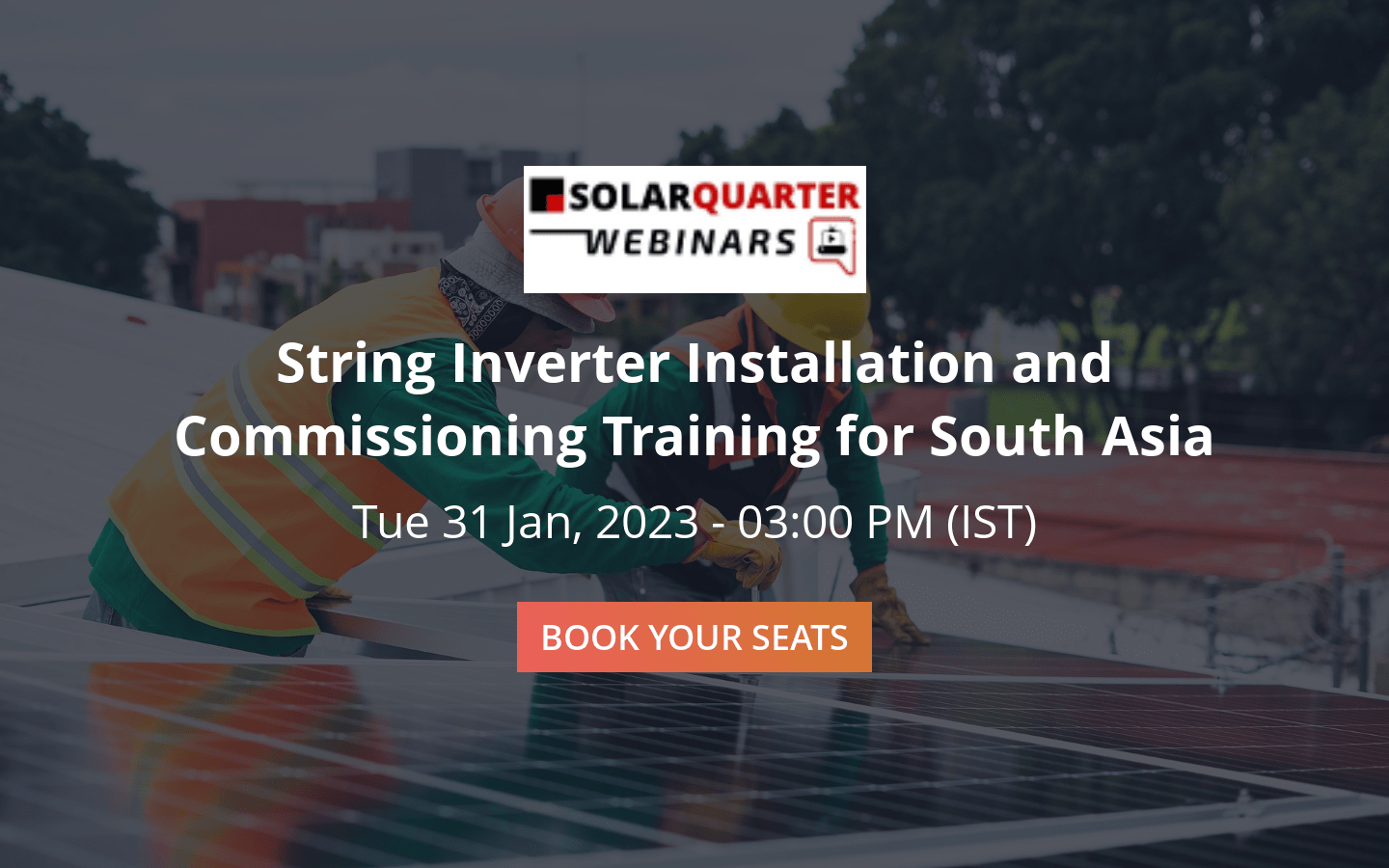 String Inverter Installation and Commissioning Training for South Asia ...