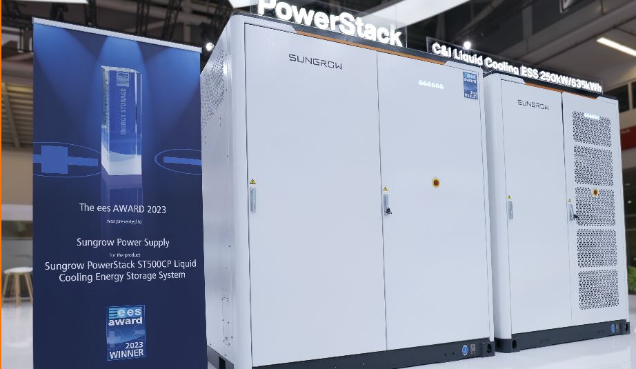 Sungrow Wins ees AWARD 2023 with its C&I Liquid Cooled ESS PowerStack ...