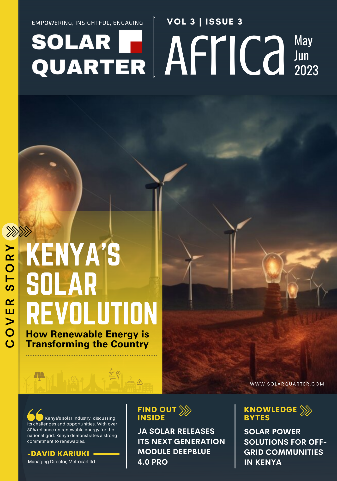 SolarQuarter Africa May-June 2023 Issue - SolarQuarter