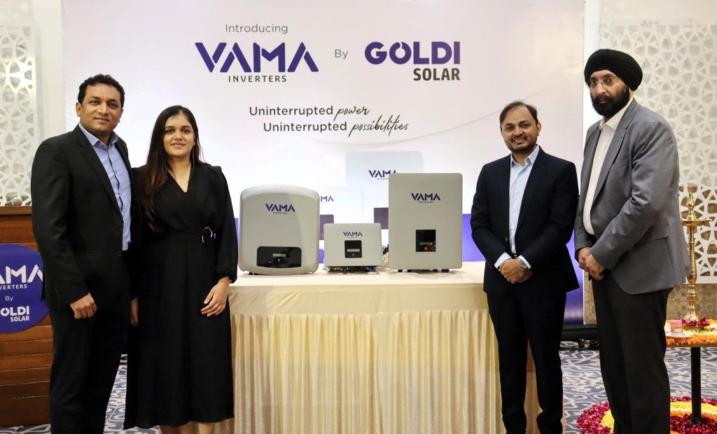 Goldi Solar Forays into Inverter Business, Launches VAMA On-Grid Smart ...