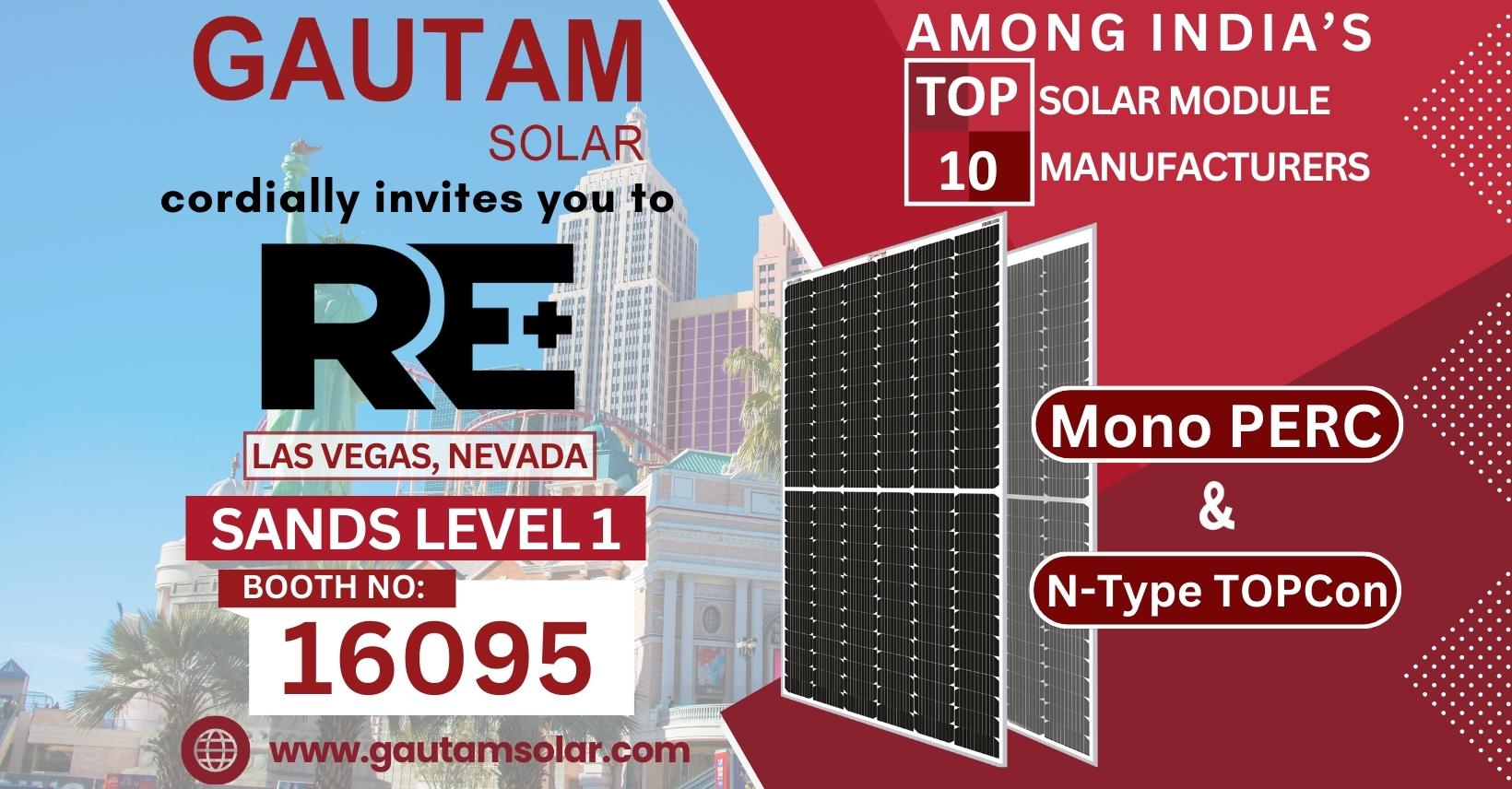 Gautam Solar Unveiling UL-Certified N-Type TOPCon Solar Modules with ...