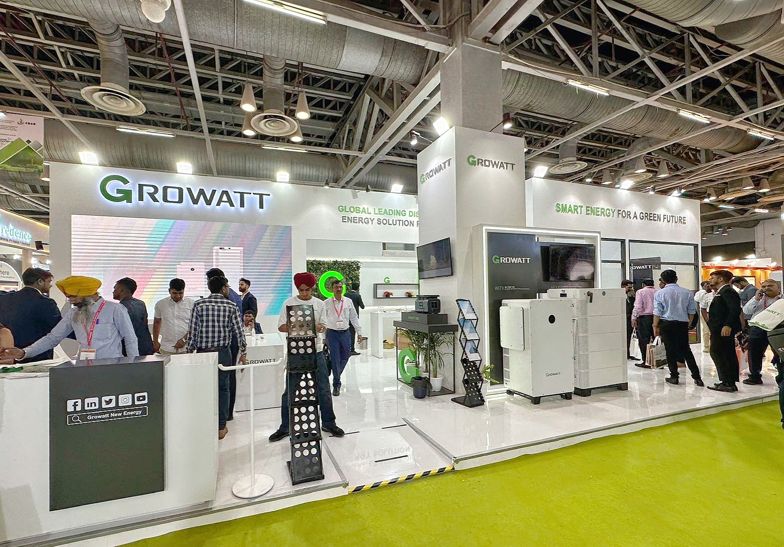 Growatt Shines Bright with Smart Energy Solutions at REI 2023 - SolarQuarter