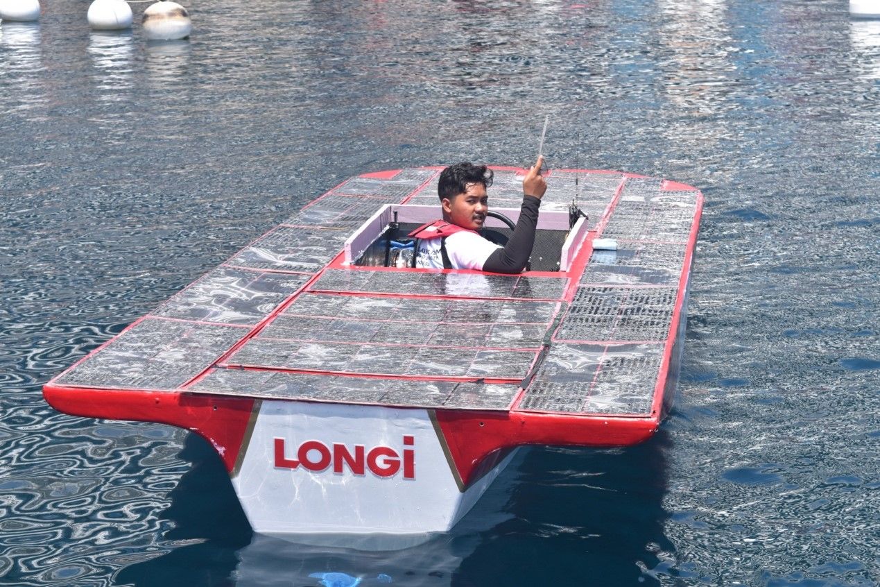LONGi Powers RMT Undip for Monaco Energy Boat Challenge - SolarQuarter