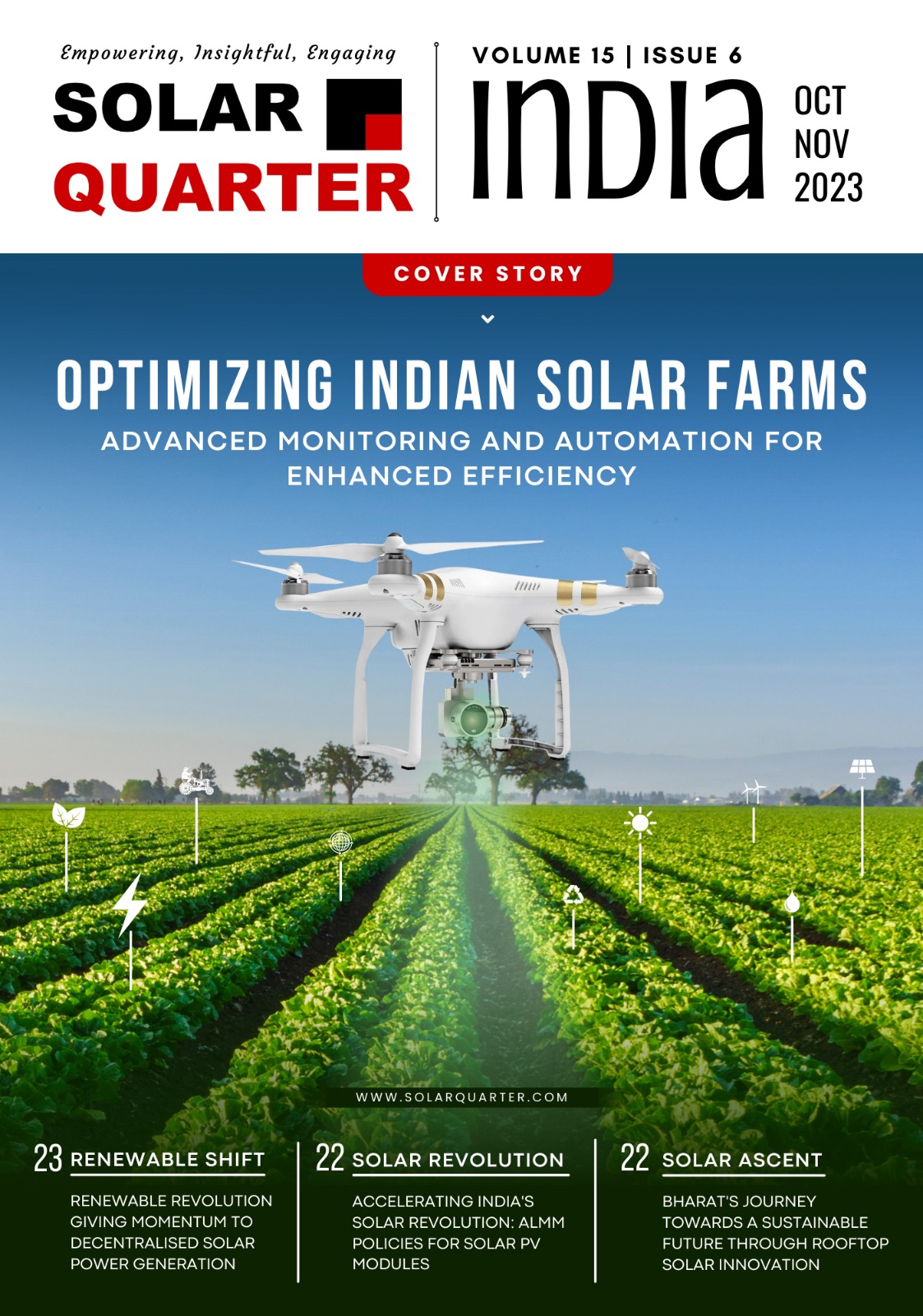 SolarQuarter India Oct-Nov 2023 Issue - SolarQuarter