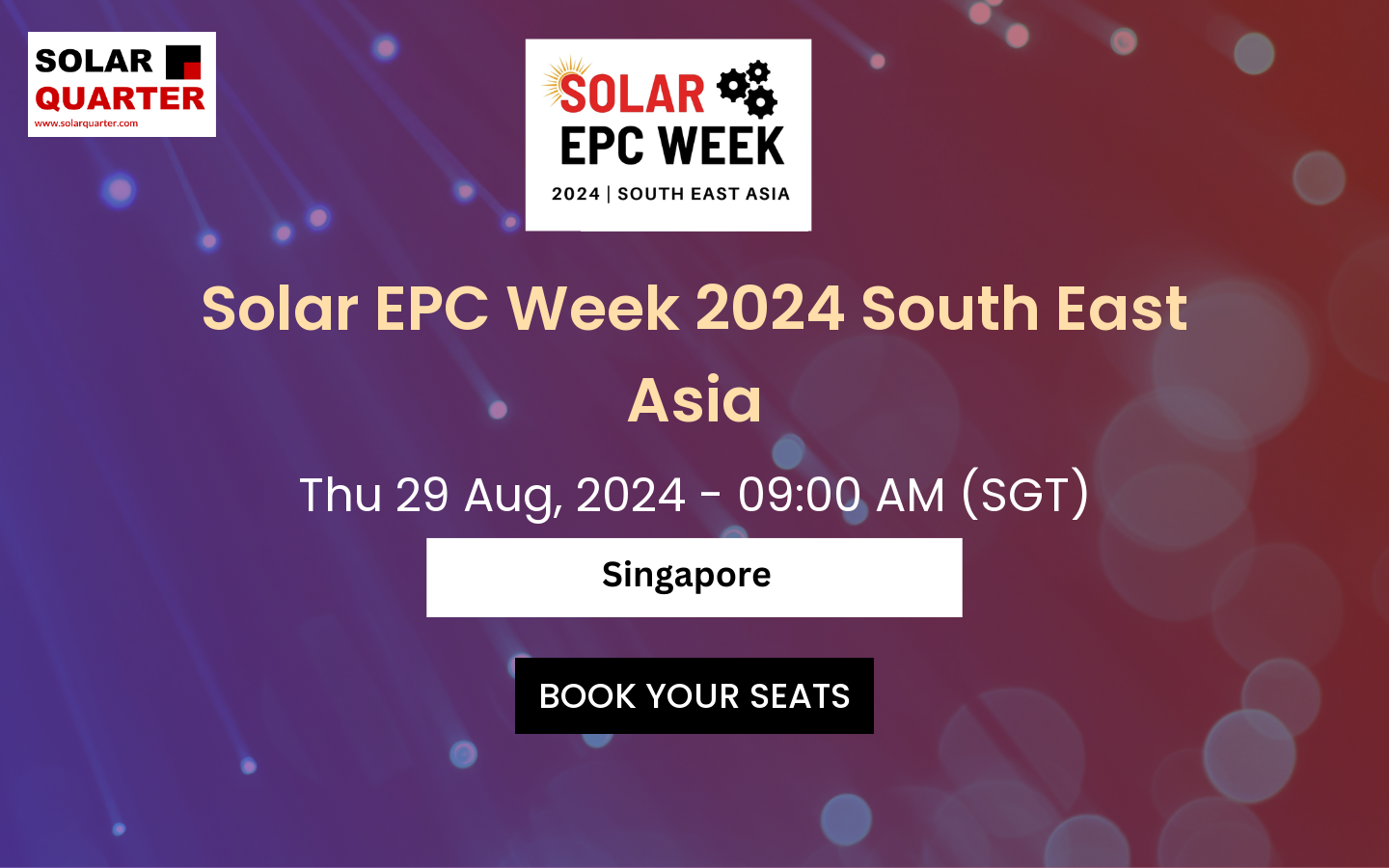 Solar EPC Week 2024 South East Asia - SolarQuarter