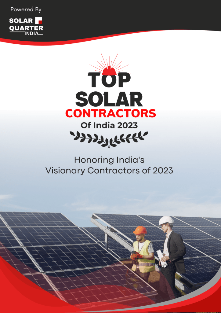 Top Solar Contractors of India 2023 Special Publication - SolarQuarter