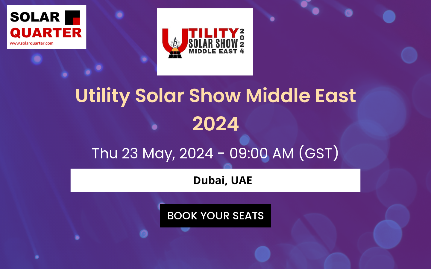 Utility Solar Show Middle East 2024 - SolarQuarter