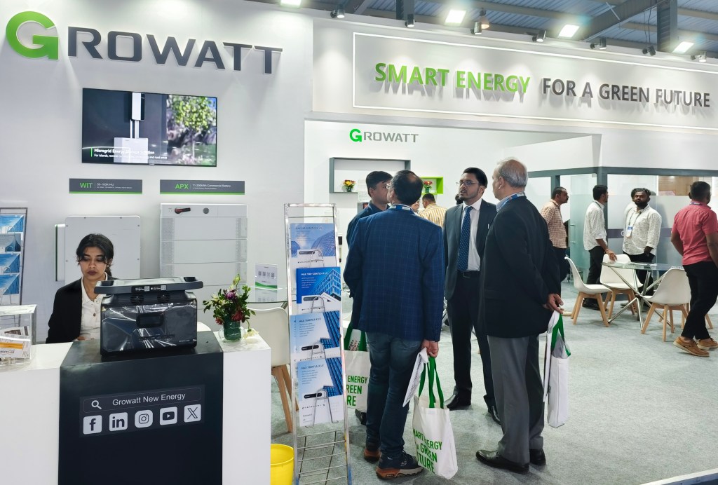 Growatt Booth Shines at Smarter E India 2024 - SolarQuarter