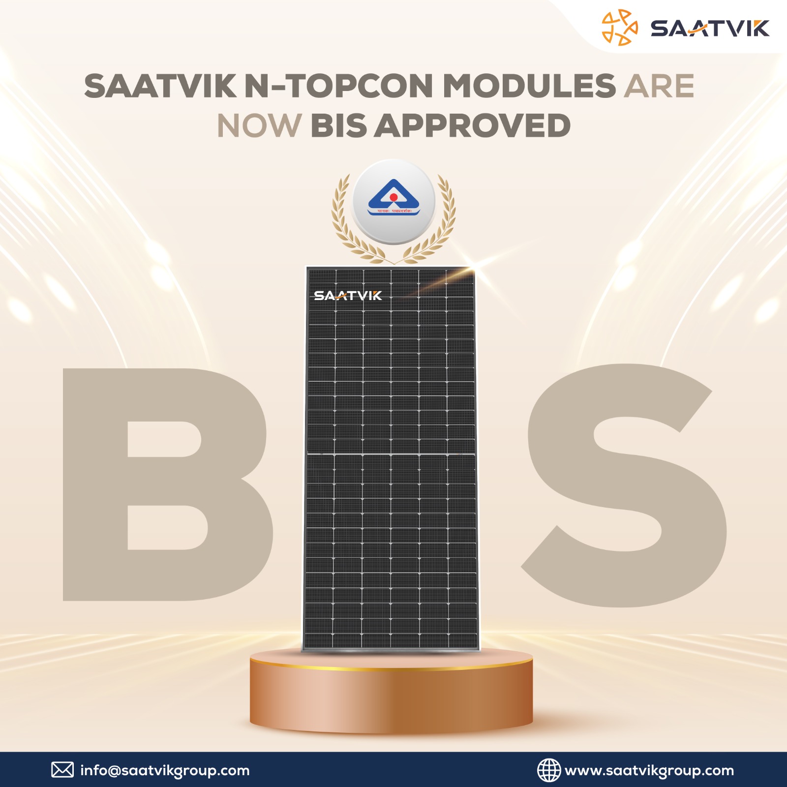 Saatvik Solar, a Leading Manufacturer, And Topcon Modules Are Now ...