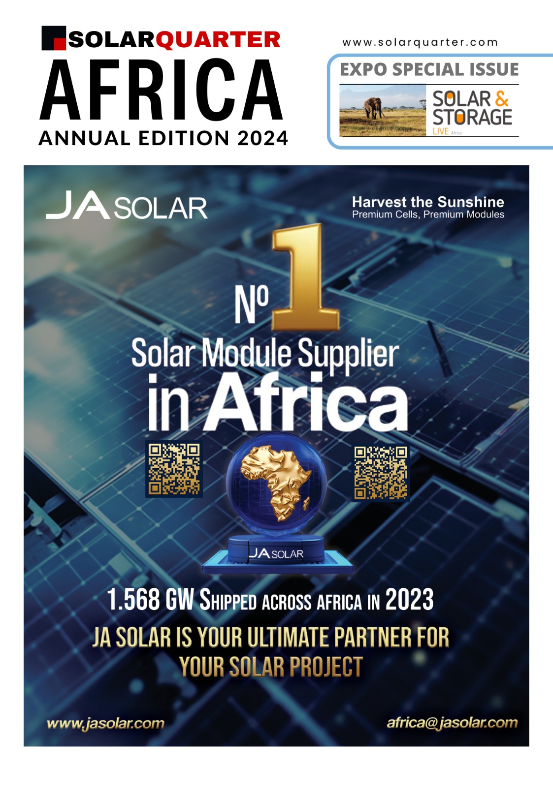 SolarQuarter Africa Annual Edition 2024 - Solar & Storage Expo Special ...