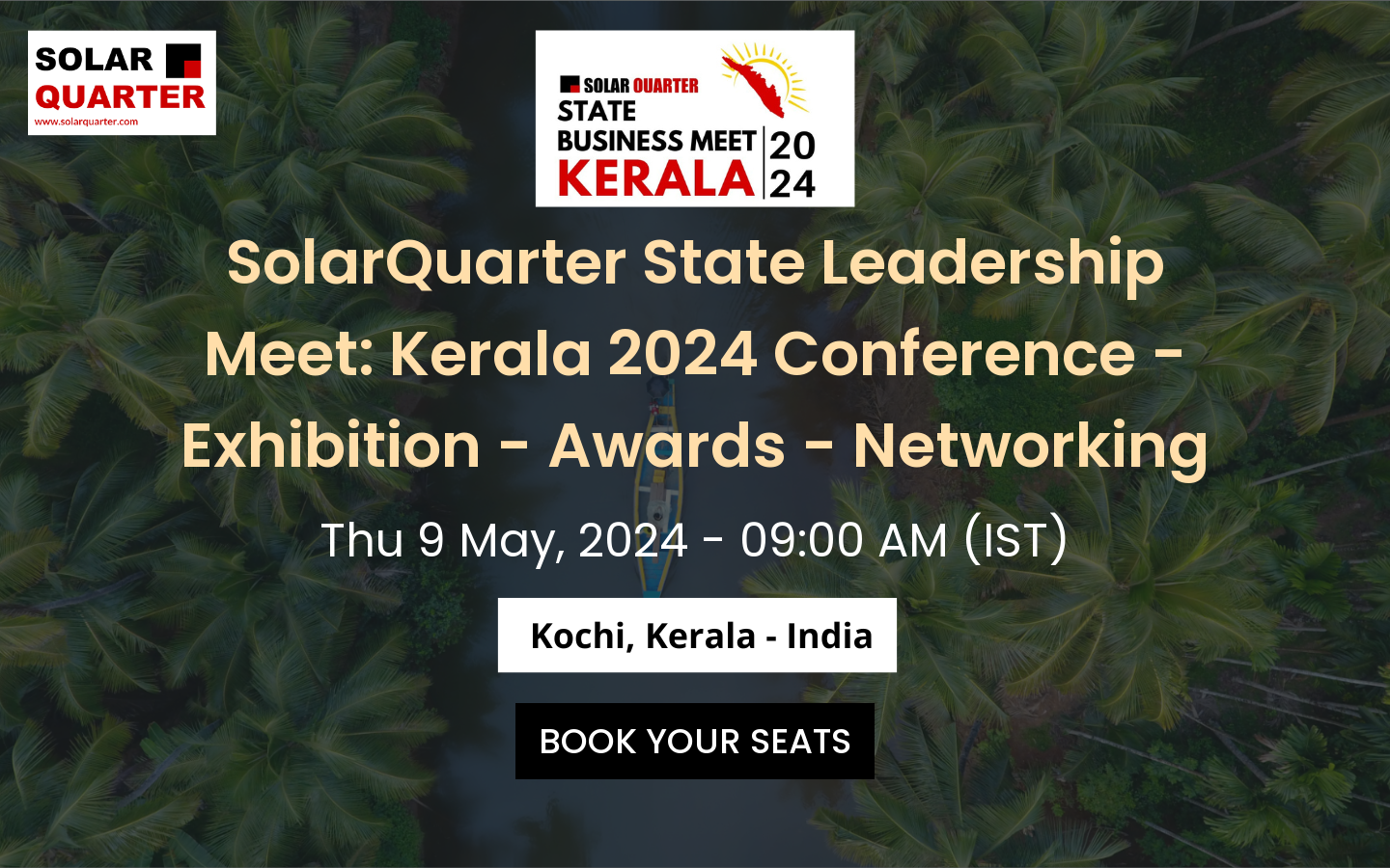 SolarQuarter State Leadership Meet: Kerala 2024 Conference - Exhibition ...