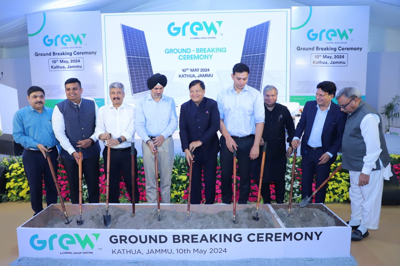 Grew Energy Pvt Ltd Pioneers Solar Manufacturing in Jammu & Kashmir: A ...