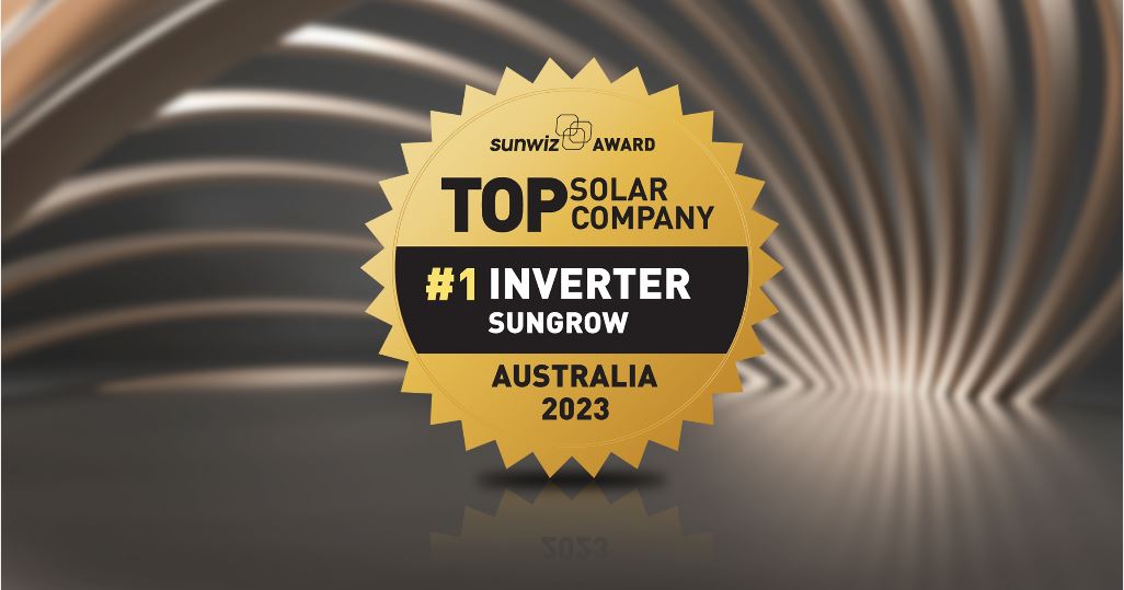 Sunwiz Honours Sungrow as the Top Solar Inverter Brand in Australia for ...