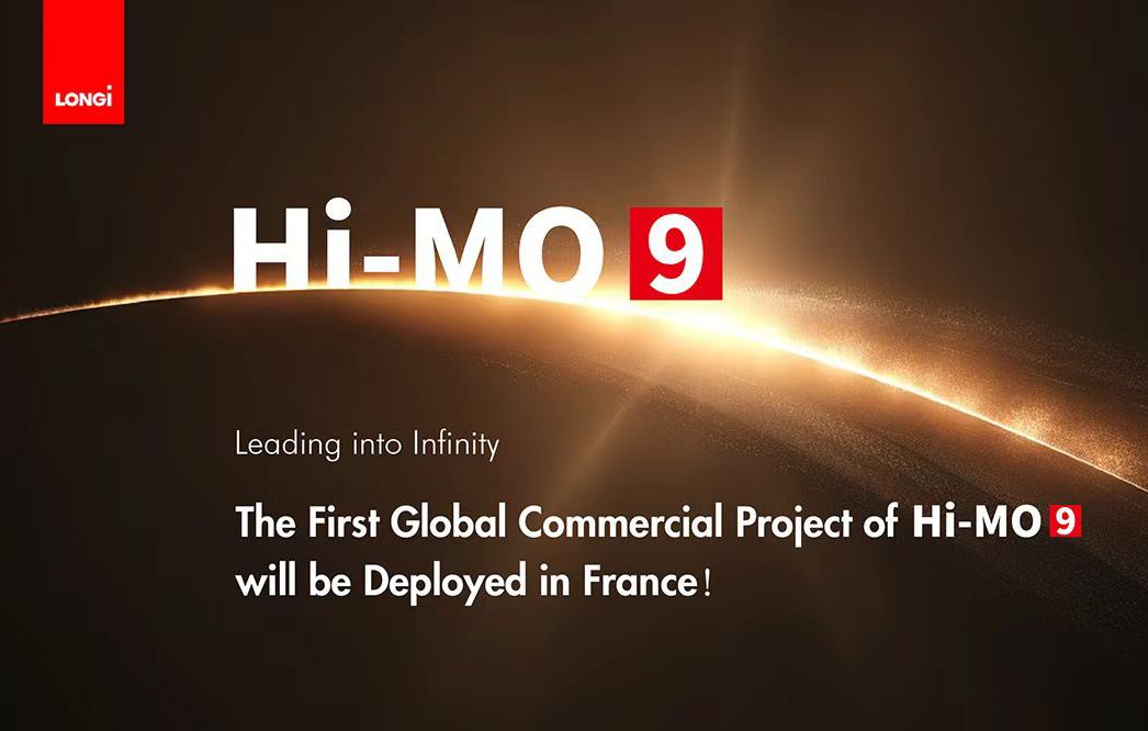 First Ever Utility Project with New LONGi Hi-MO 9 Technology Underway ...