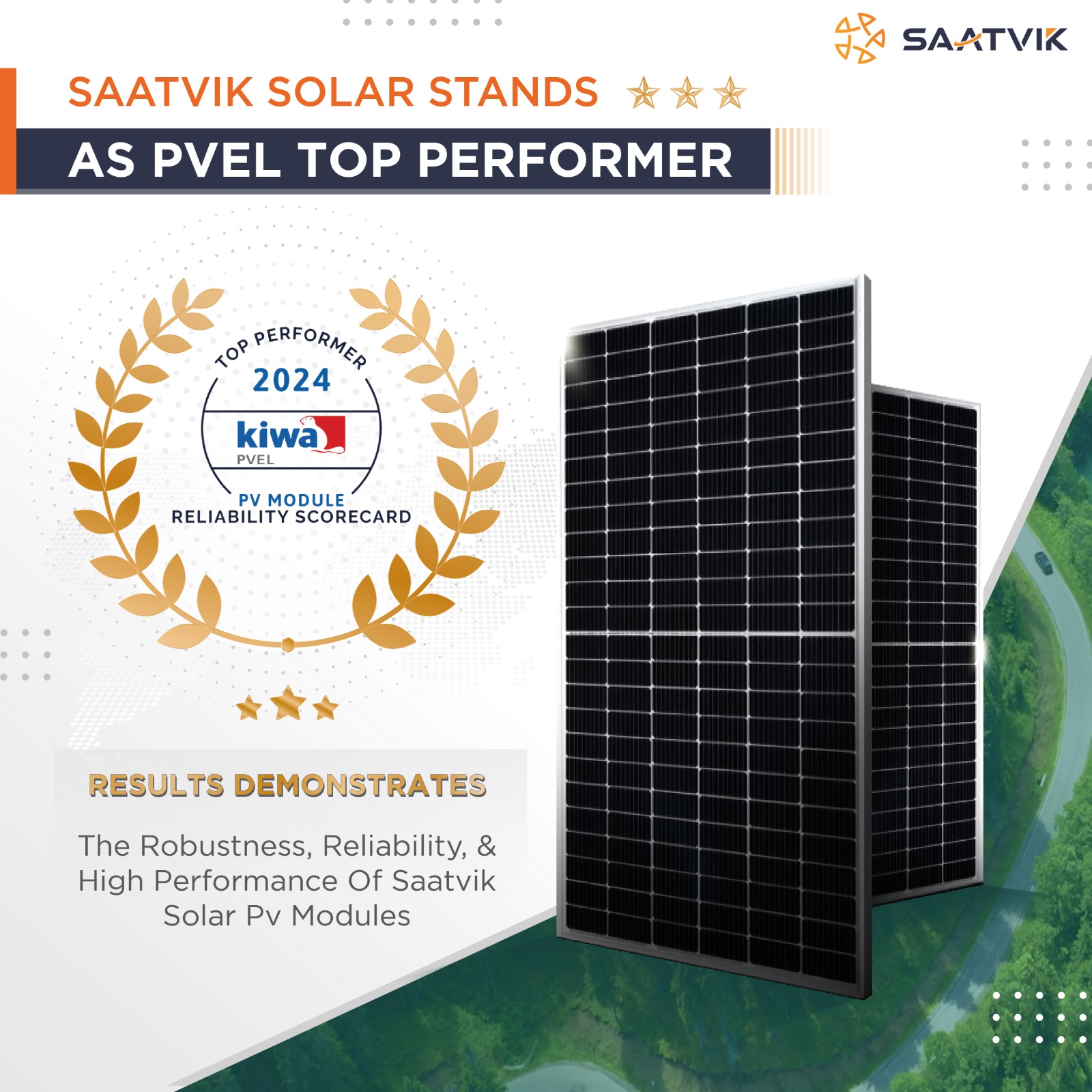 Saatvik Solar Stands as Kiwa PVEL Top Performer - SolarQuarter