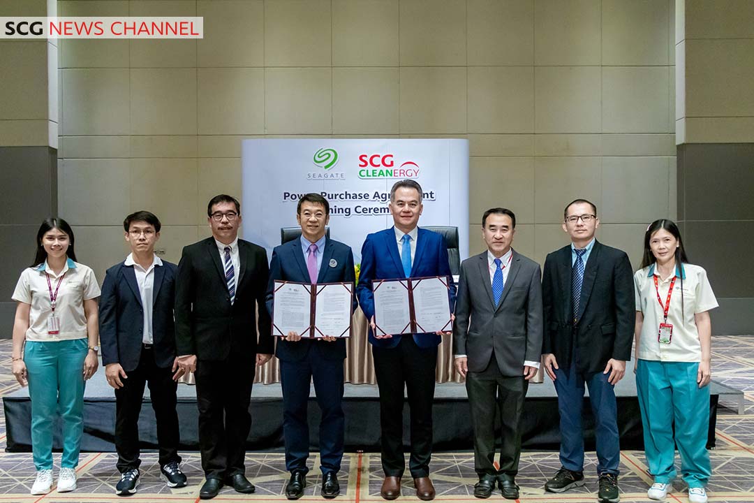 SCG Cleanergy Collaborates With Seagate Thailand to Sign a Contract for ...