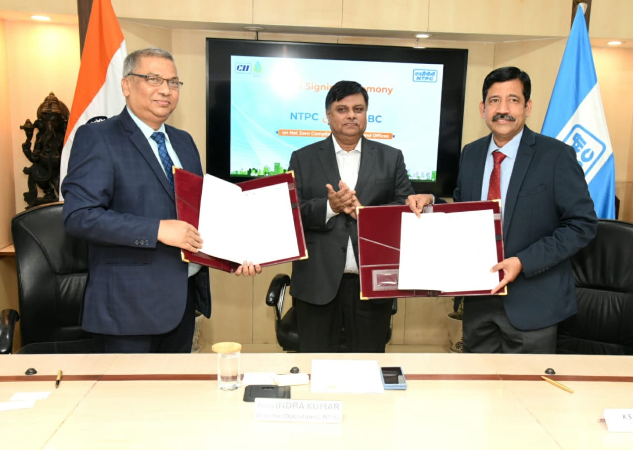 NTPC and CII-IGBC Collaborate to Develop Net Zero Standards for ...