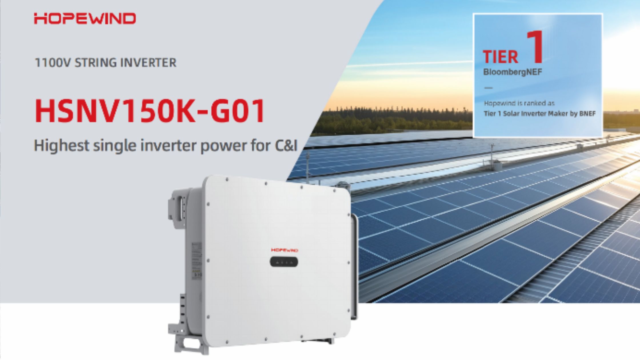 Hopewind to Showcase All-Scenario PV Solutions with a Focus on C&I and ...