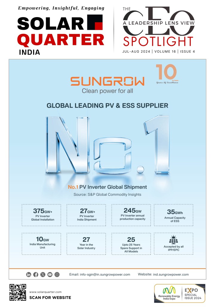 SolarQuarter India: The CEO Spotlight (REI Special) Issue - SolarQuarter