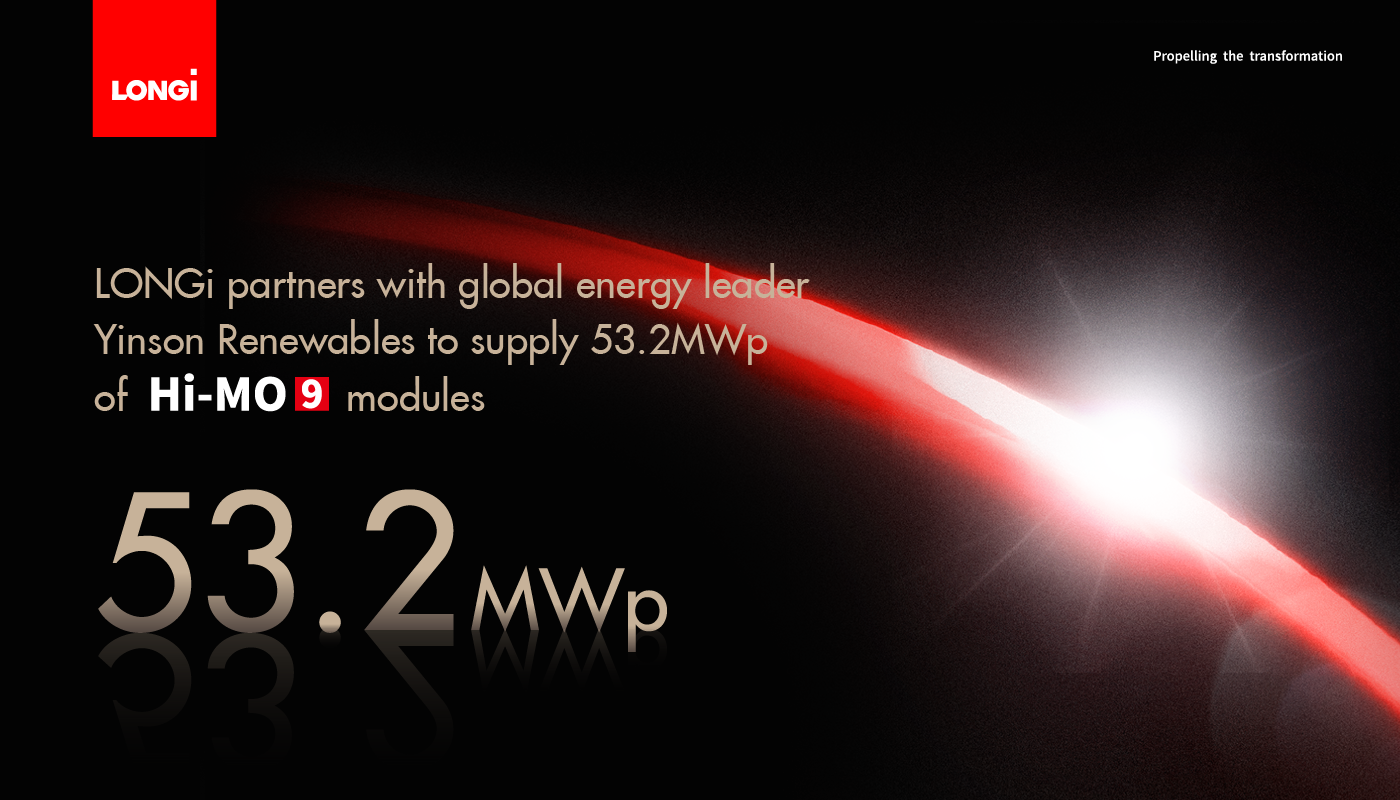 LONGi Partners with Yinson Renewables to Supply Hi-MO 9 Modules for ...
