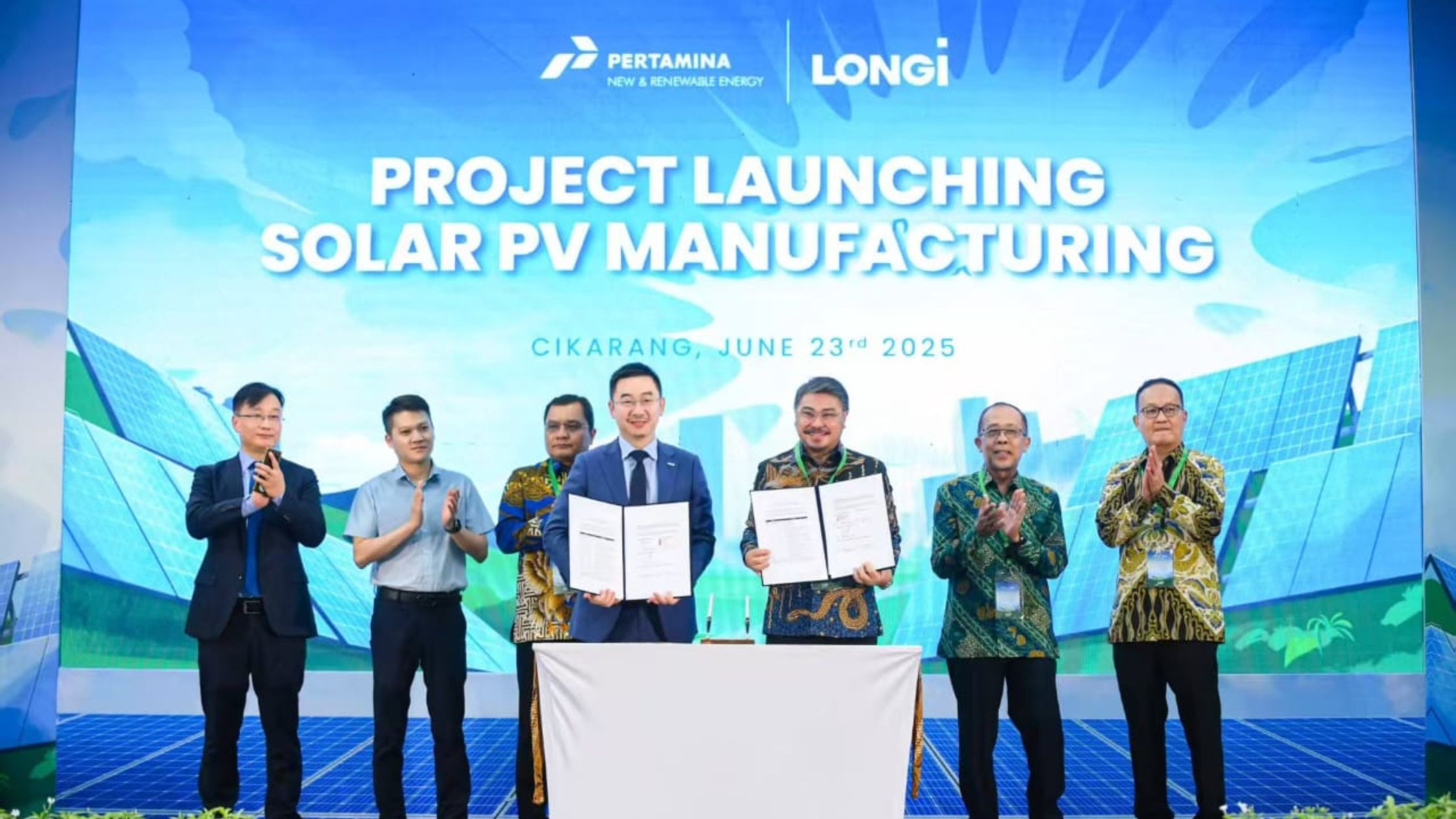 LONGi Launches Strategic Solar Panel Manufacturing Project in Indonesia ...