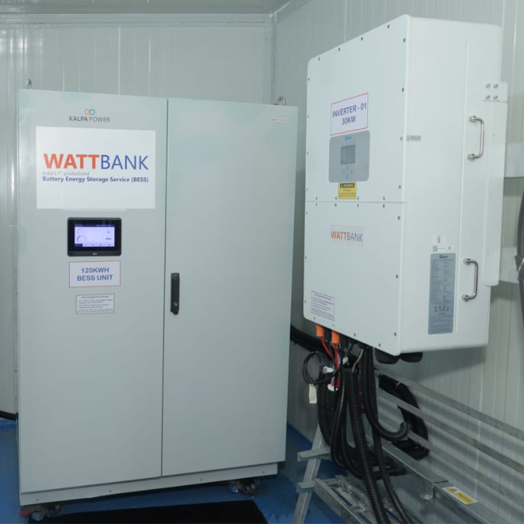 Kalpa Power Launches ‘WATTBANK’, India’s First Productized BESS; First ...
