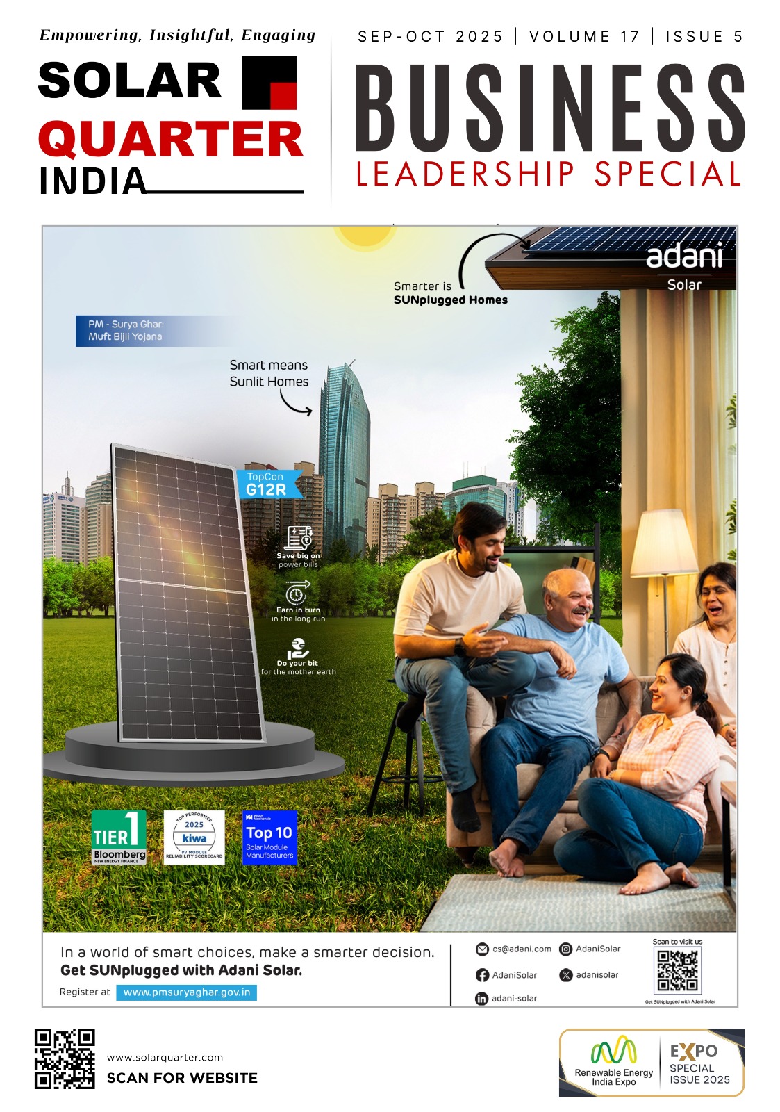 SolarQuarter India, Business Leadership Special Issue - SolarQuarter