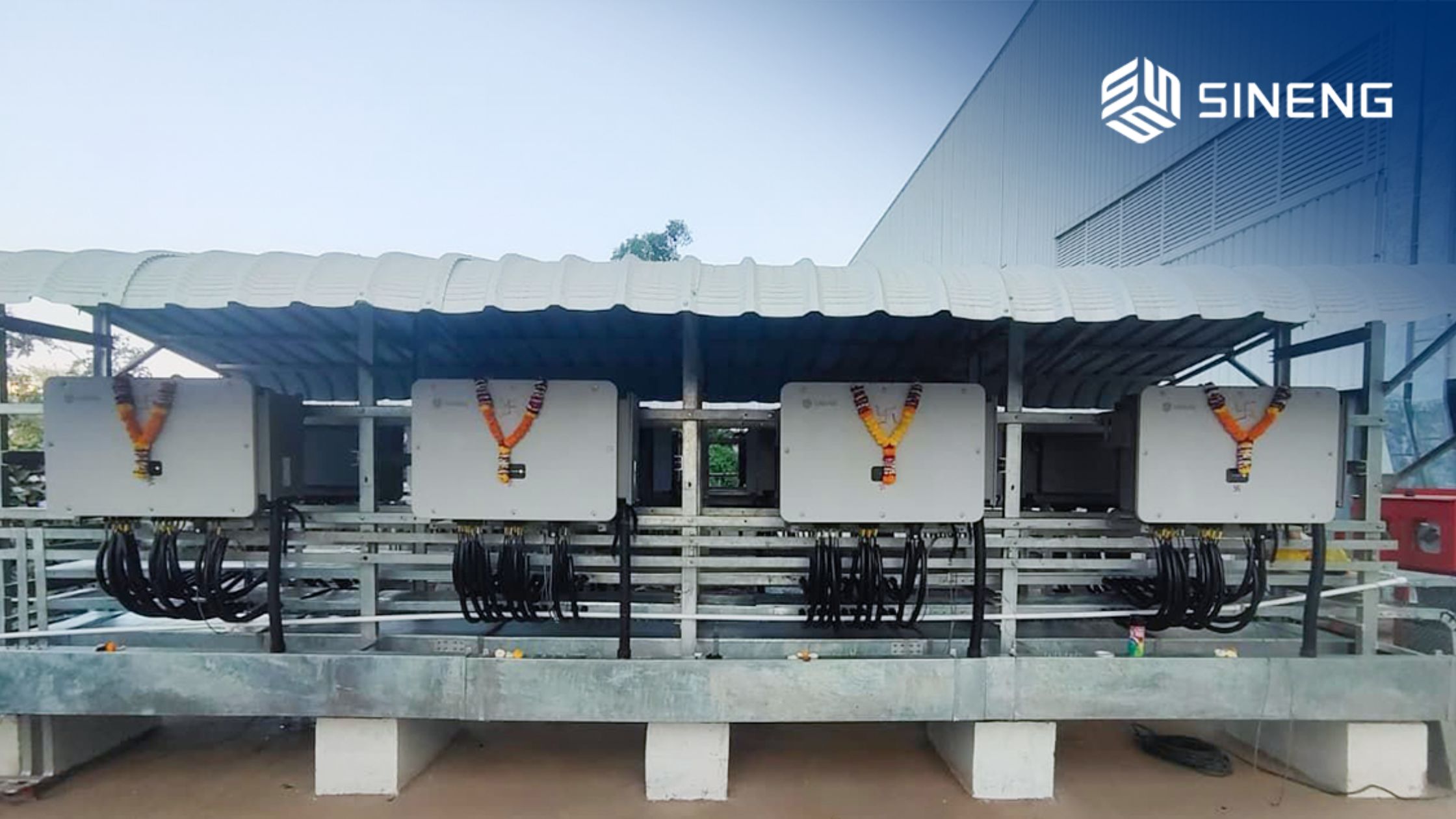 Sineng Electric Powers 2MW C&I Rooftop Solar Project in Pune India ...